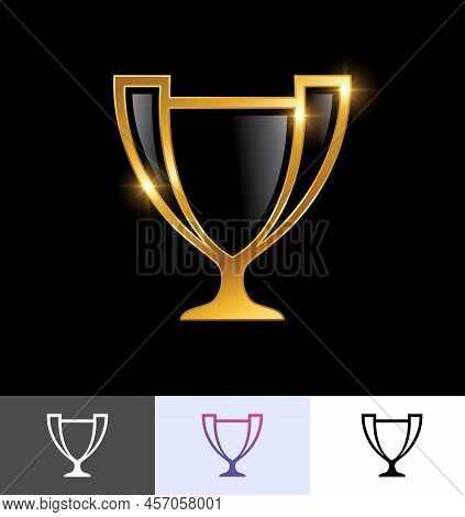 Golden Champion Star Vector & Photo (Free Trial) | Bigstock
