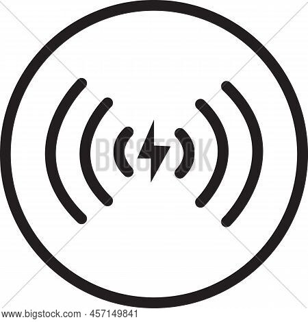 Wireless Charging Icon Image & Photo (Free Trial) | Bigstock
