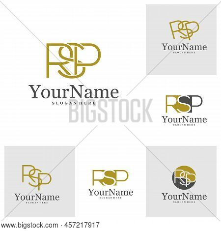 Set Letter R S P Logo Vector & Photo (Free Trial) | Bigstock