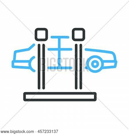 Car Lift Icon. Vector & Photo (Free Trial) | Bigstock
