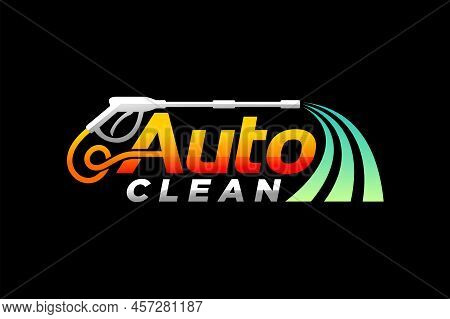 Auto Clean Lettering Vector & Photo (Free Trial) | Bigstock