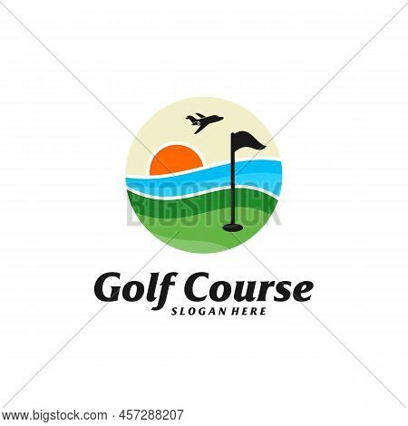 Golf Course Logo Vector & Photo (Free Trial) | Bigstock