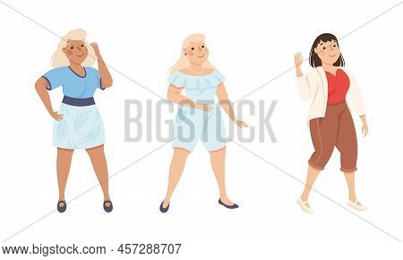 Plus Size Woman Vector & Photo (Free Trial) | Bigstock