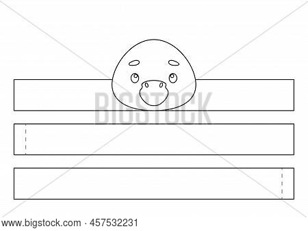 Printable Duck Paper Vector & Photo (Free Trial) | Bigstock