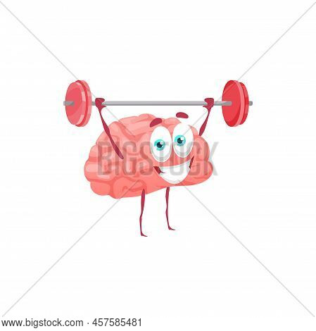 Cartoon Brain Lifting Vector & Photo (Free Trial) | Bigstock