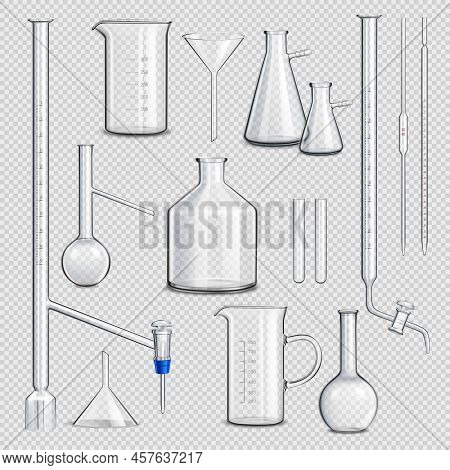Laboratory Glassware Vector & Photo (Free Trial) | Bigstock