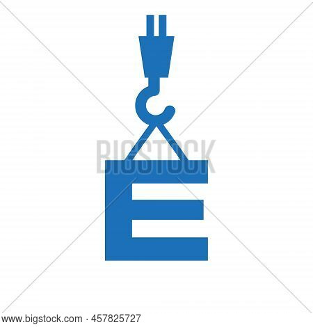 Letter E Construction Vector & Photo (Free Trial) | Bigstock