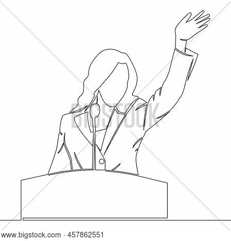 Continuous One Single Vector & Photo (Free Trial) | Bigstock