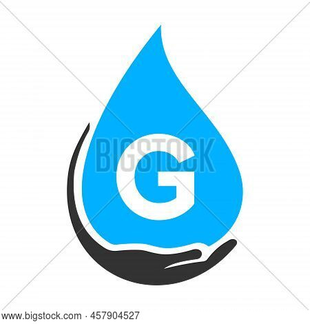 Letter G Hand Water Vector & Photo (Free Trial) | Bigstock