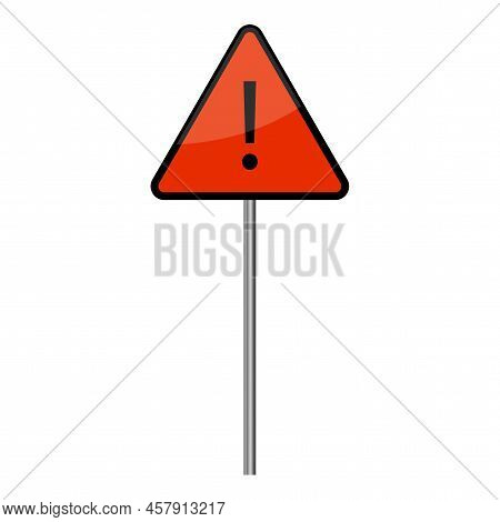 Red Triangle Vector & Photo (Free Trial) | Bigstock
