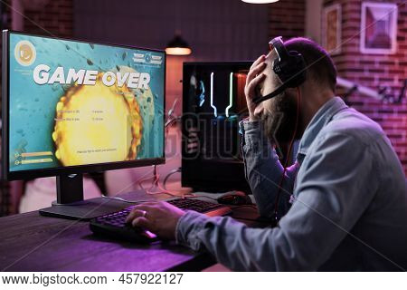 Sad Male Streamer Image & Photo (Free Trial) | Bigstock