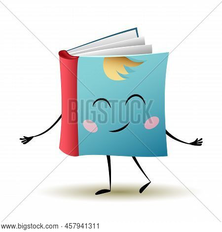 Cute Book Character Vector & Photo (Free Trial) | Bigstock