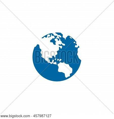 Globe Icon Logo Vector & Photo (Free Trial) | Bigstock