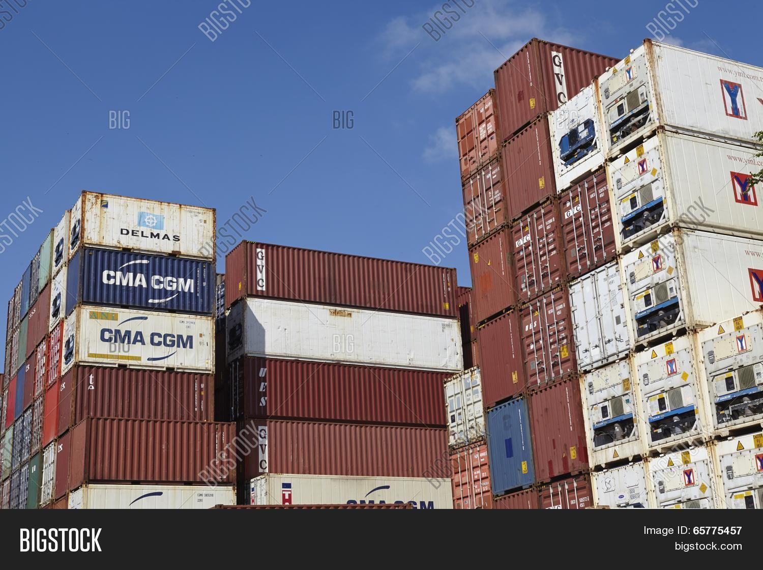 Container - Pile Image & Photo (Free Trial) | Bigstock