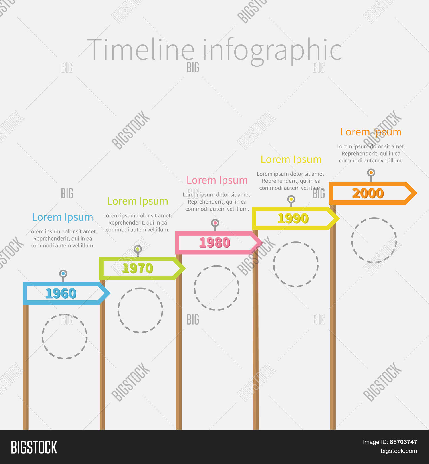 Arrow Flag On Sticks Vector & Photo (Free Trial) | Bigstock