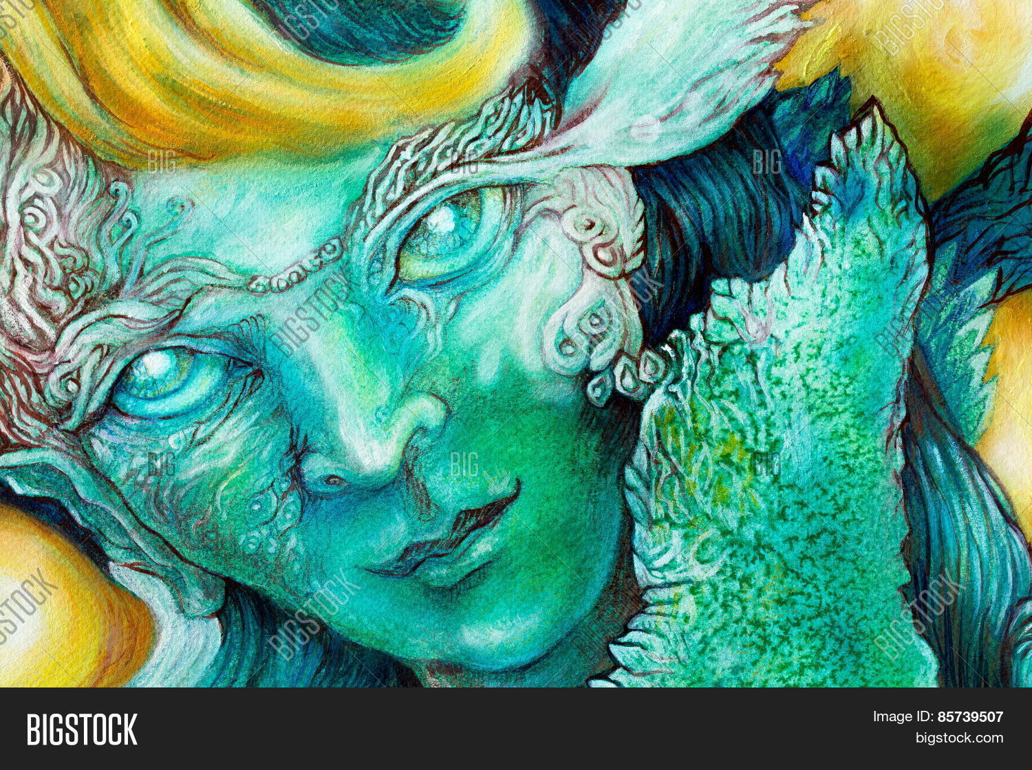 Emerald Green Elven Image & Photo (Free Trial) | Bigstock