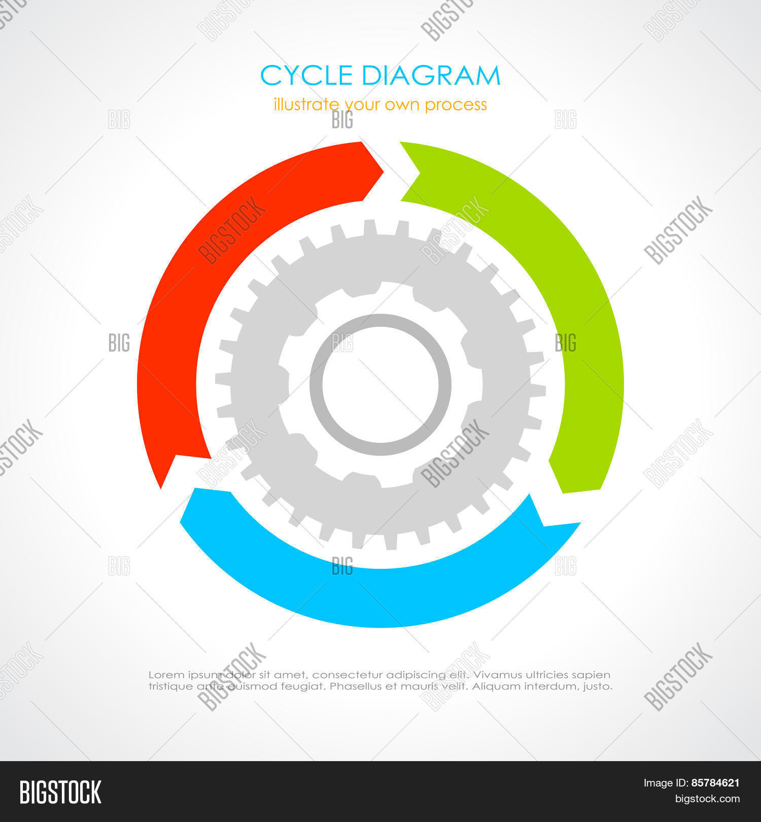 Cycle Diagram Vector & Photo (Free Trial) | Bigstock