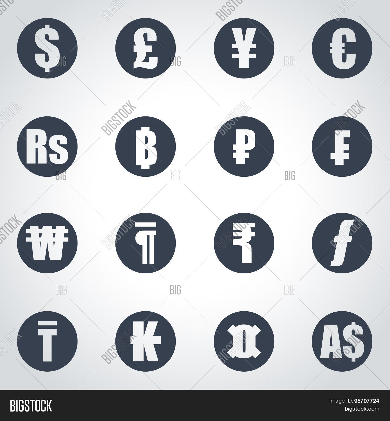 Vector Black Currency Vector & Photo (Free Trial) | Bigstock