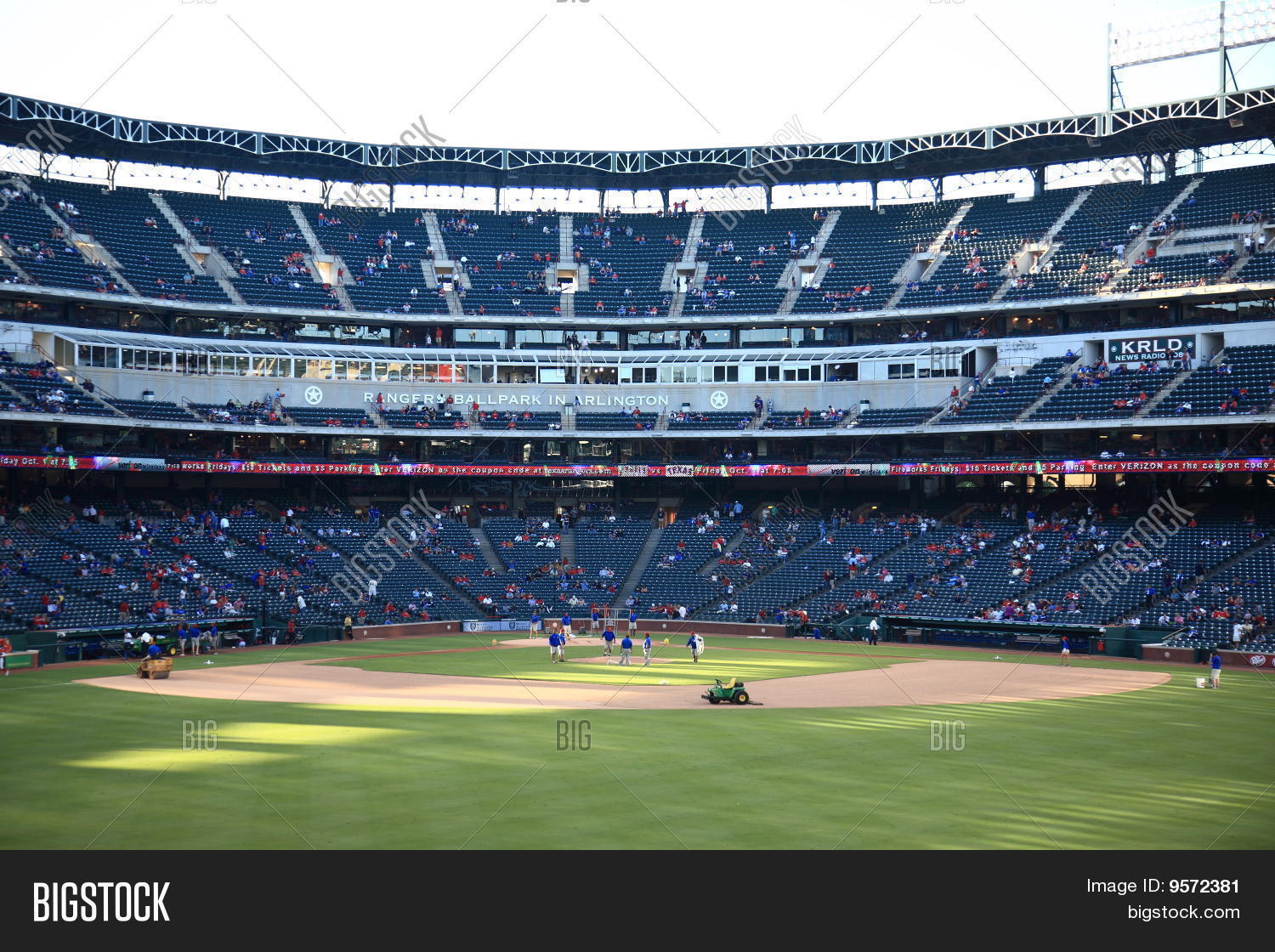 Texas Rangers Ballpark Image & Photo (Free Trial) | Bigstock