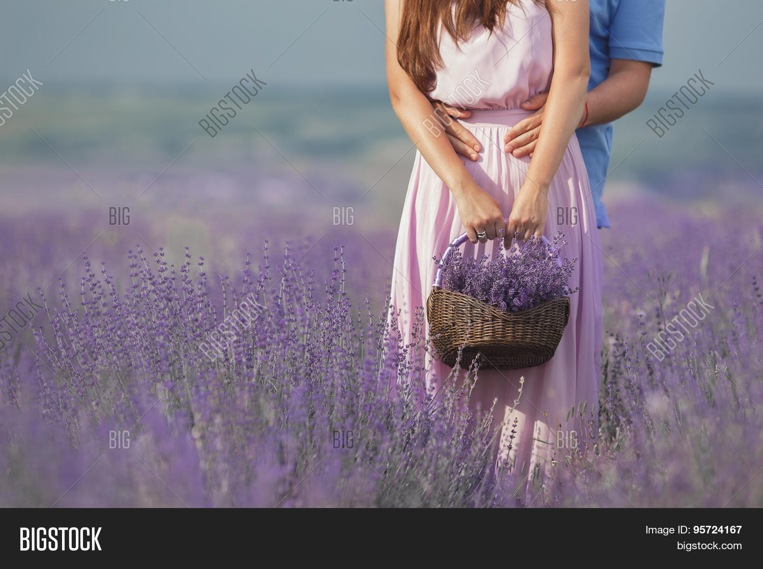 Young Couple Lavender Image & Photo (Free Trial) | Bigstock