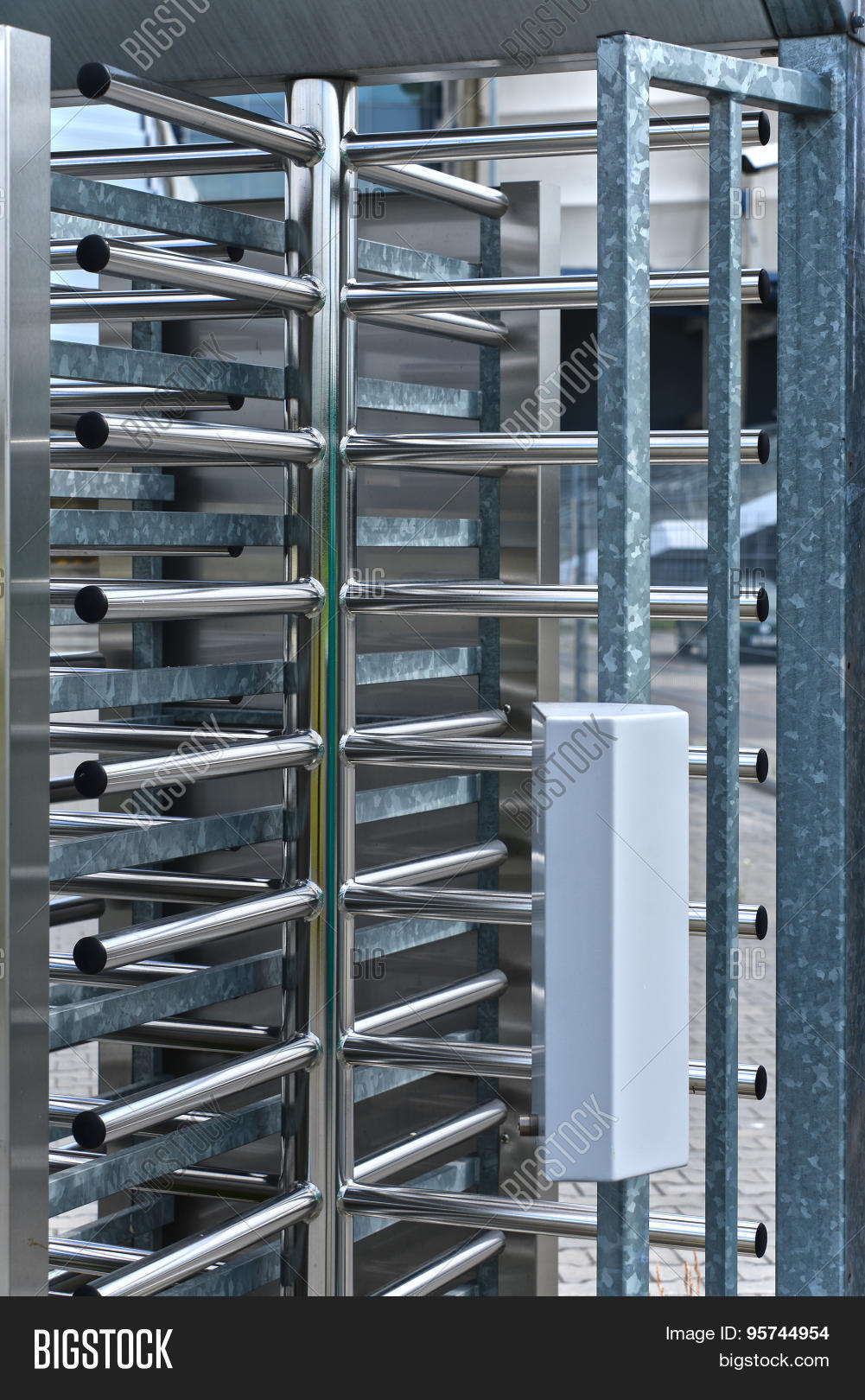 Full-height Turnstile Image & Photo (Free Trial) | Bigstock