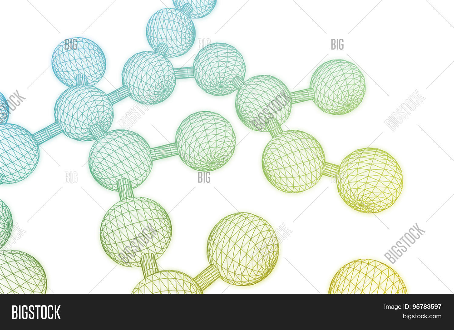 Molecule Structure 3D Image & Photo (Free Trial) | Bigstock