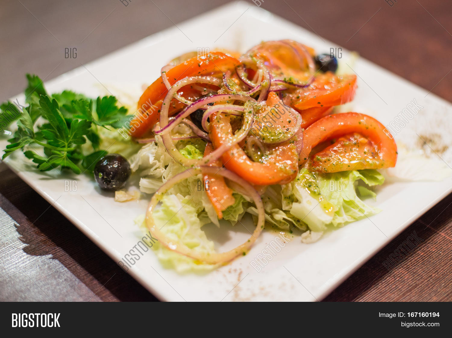 Delicious Greek Salad Image & Photo (Free Trial) | Bigstock