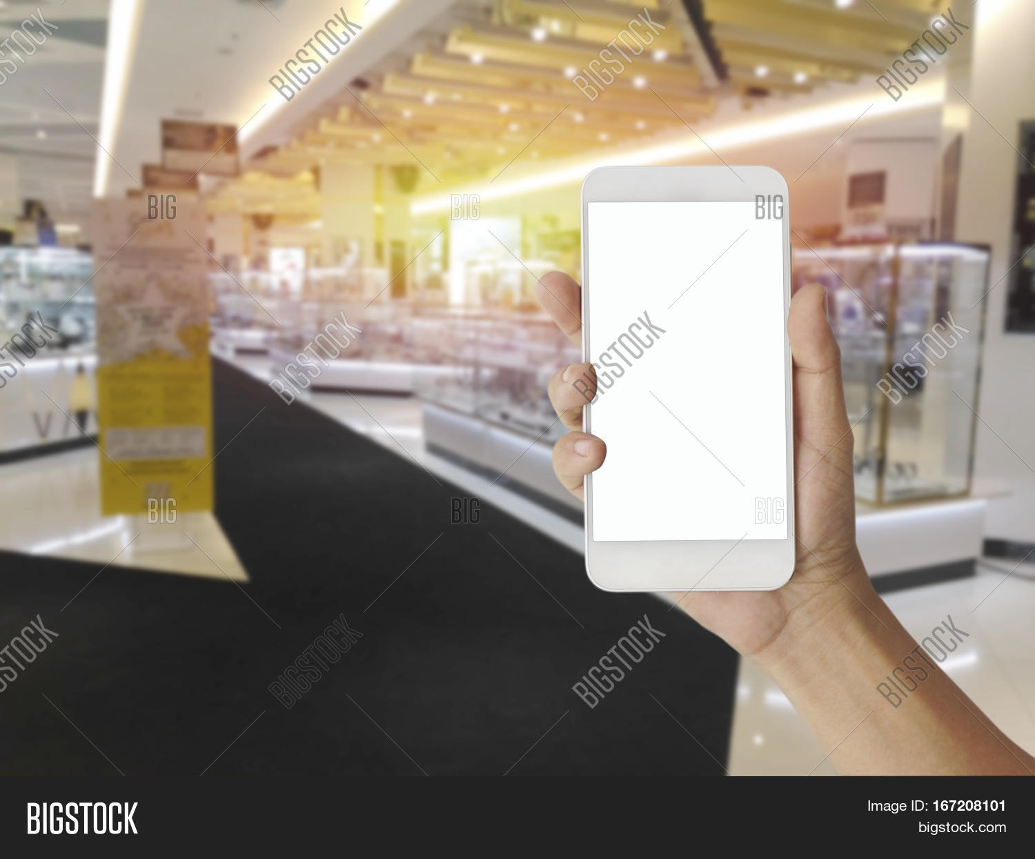 Hands Using Blank Image & Photo (Free Trial) | Bigstock