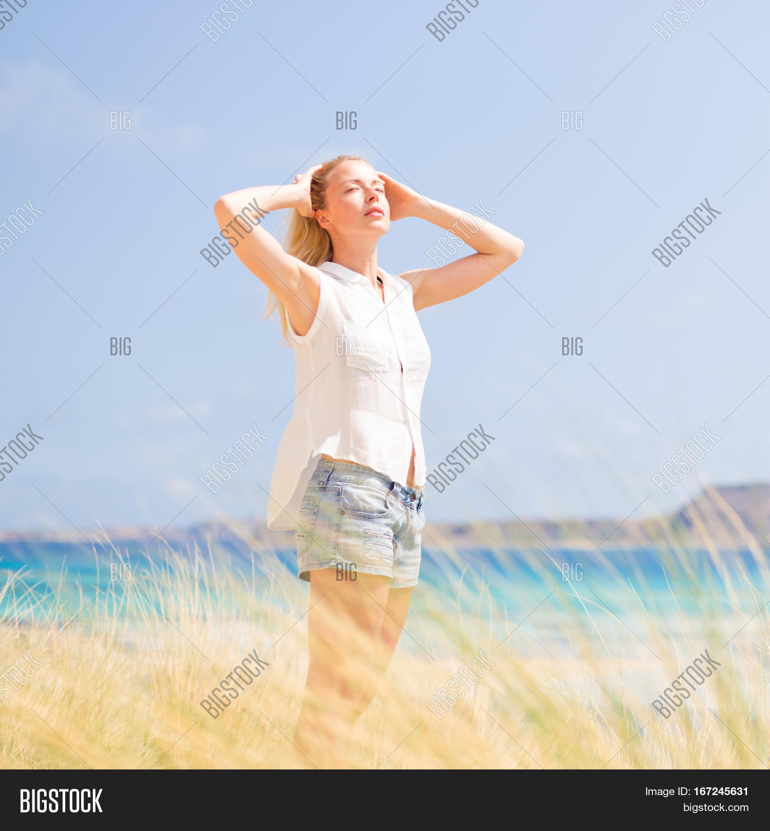 Relaxed Woman Enjoying Image & Photo (Free Trial) | Bigstock