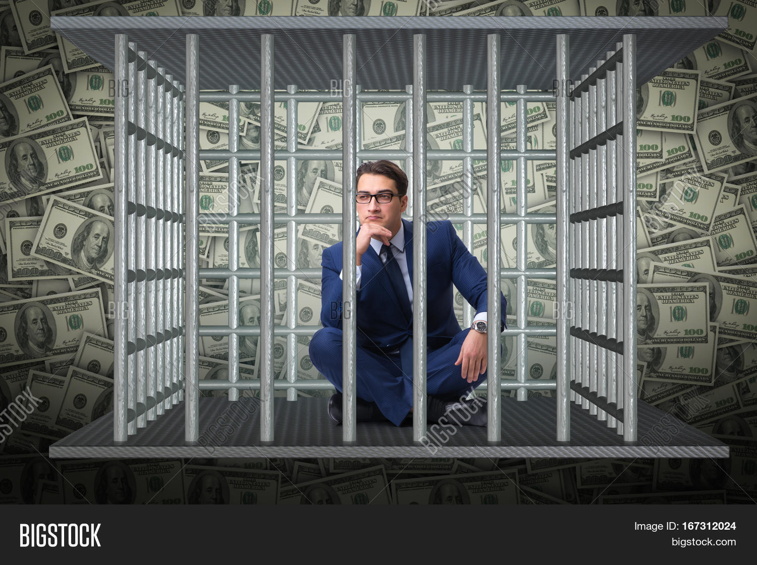 Man Trapped Prison Image & Photo (Free Trial) | Bigstock