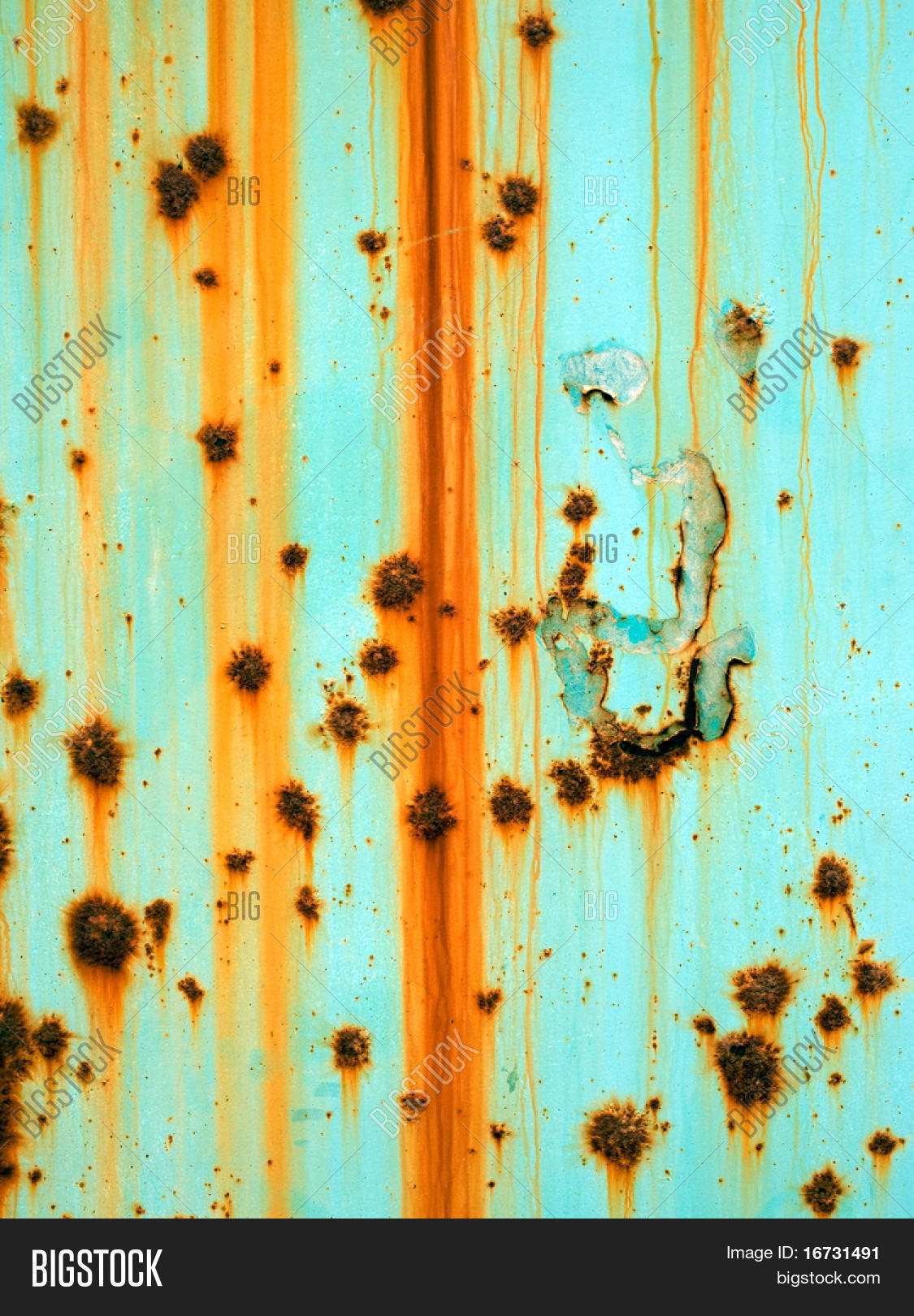 Paint On Rusty Metal Image & Photo (Free Trial) | Bigstock