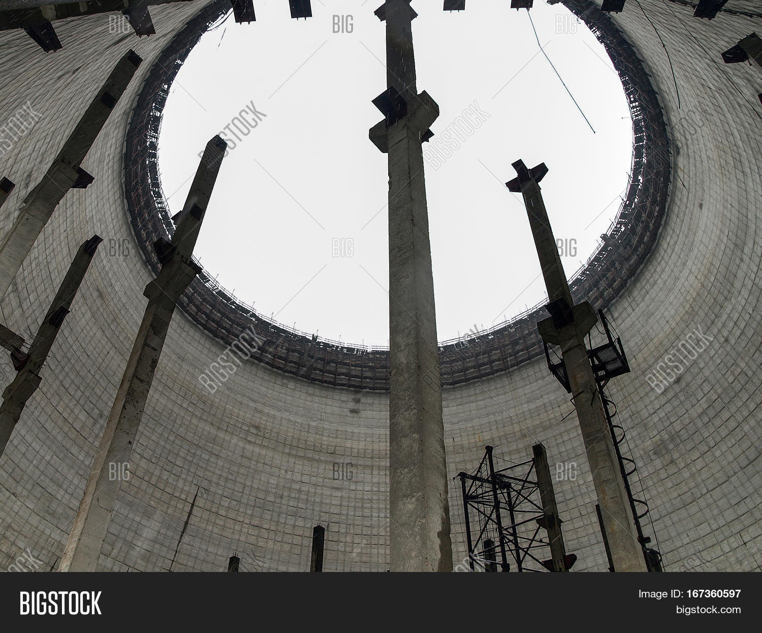 Inside Cooling Tower Image & Photo (Free Trial) | Bigstock