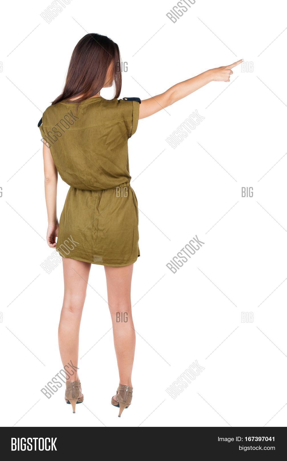 Back View Pointing Image & Photo (Free Trial) | Bigstock