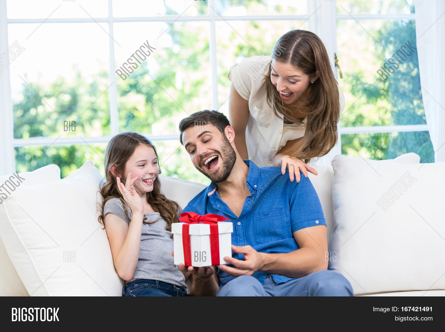 Man Surprised Gift Image & Photo (Free Trial) | Bigstock