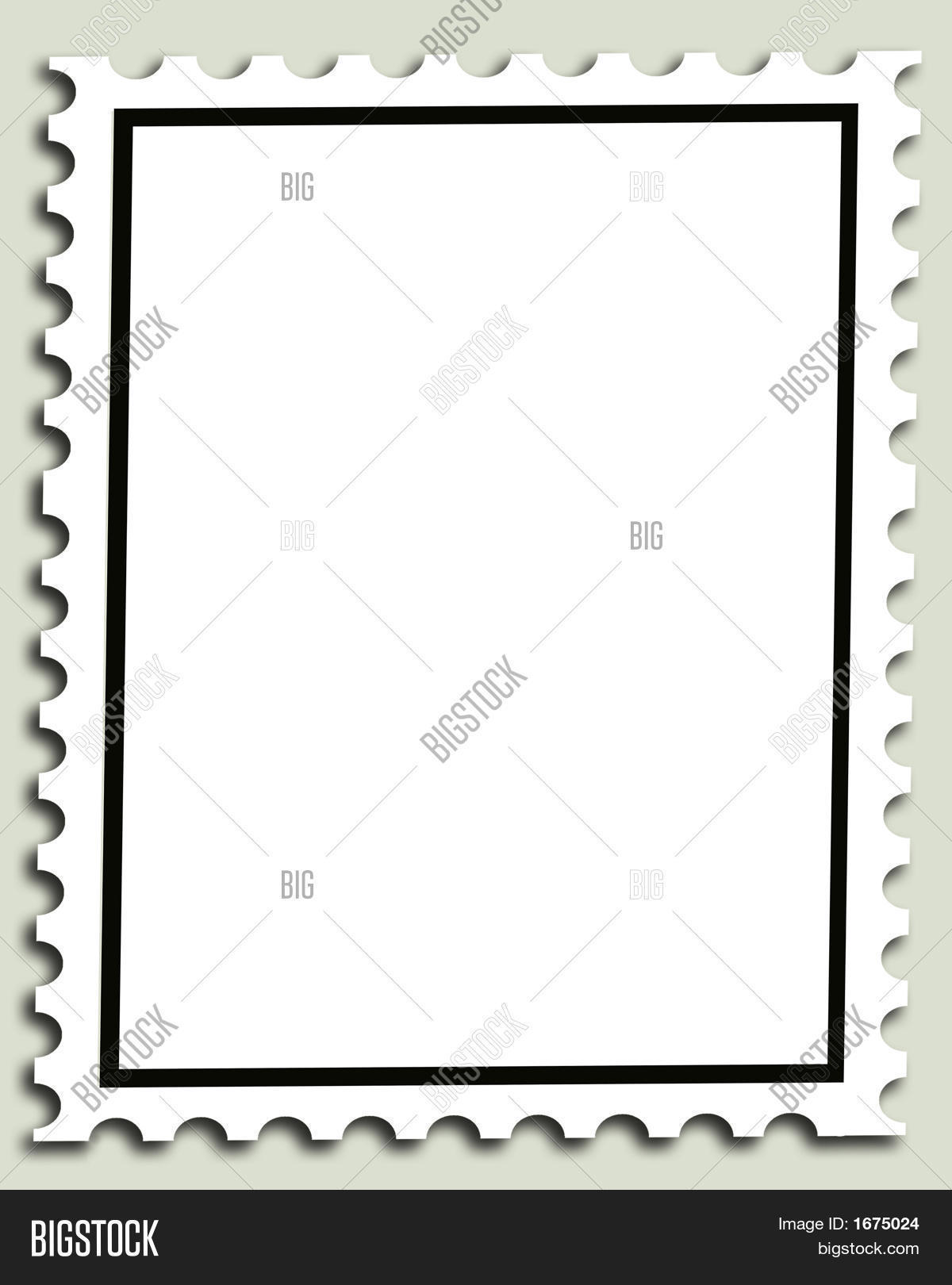Blank Postage Stamp Image & Photo (Free Trial) | Bigstock