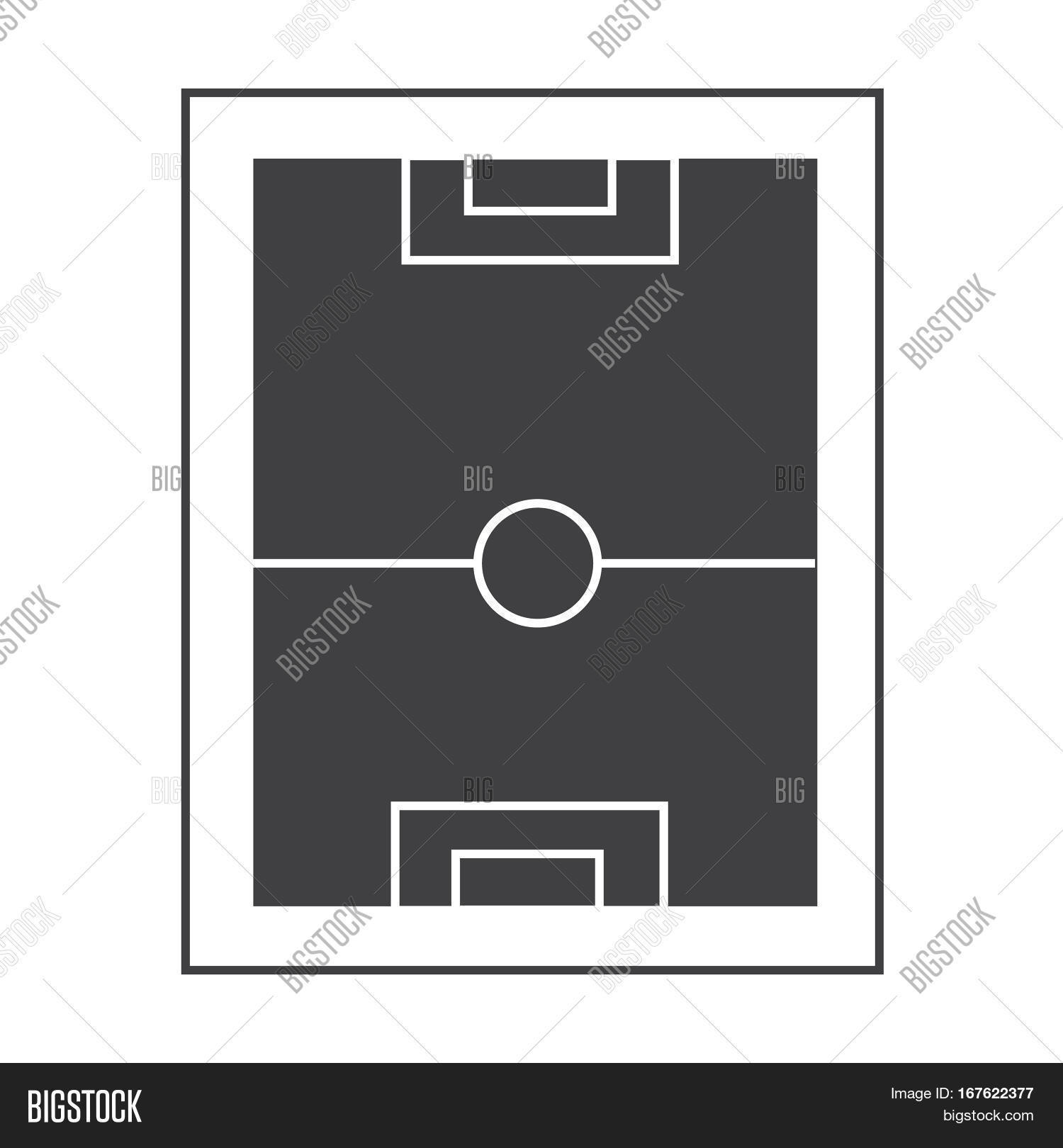 Football Pitch Icon On Image & Photo (Free Trial) | Bigstock