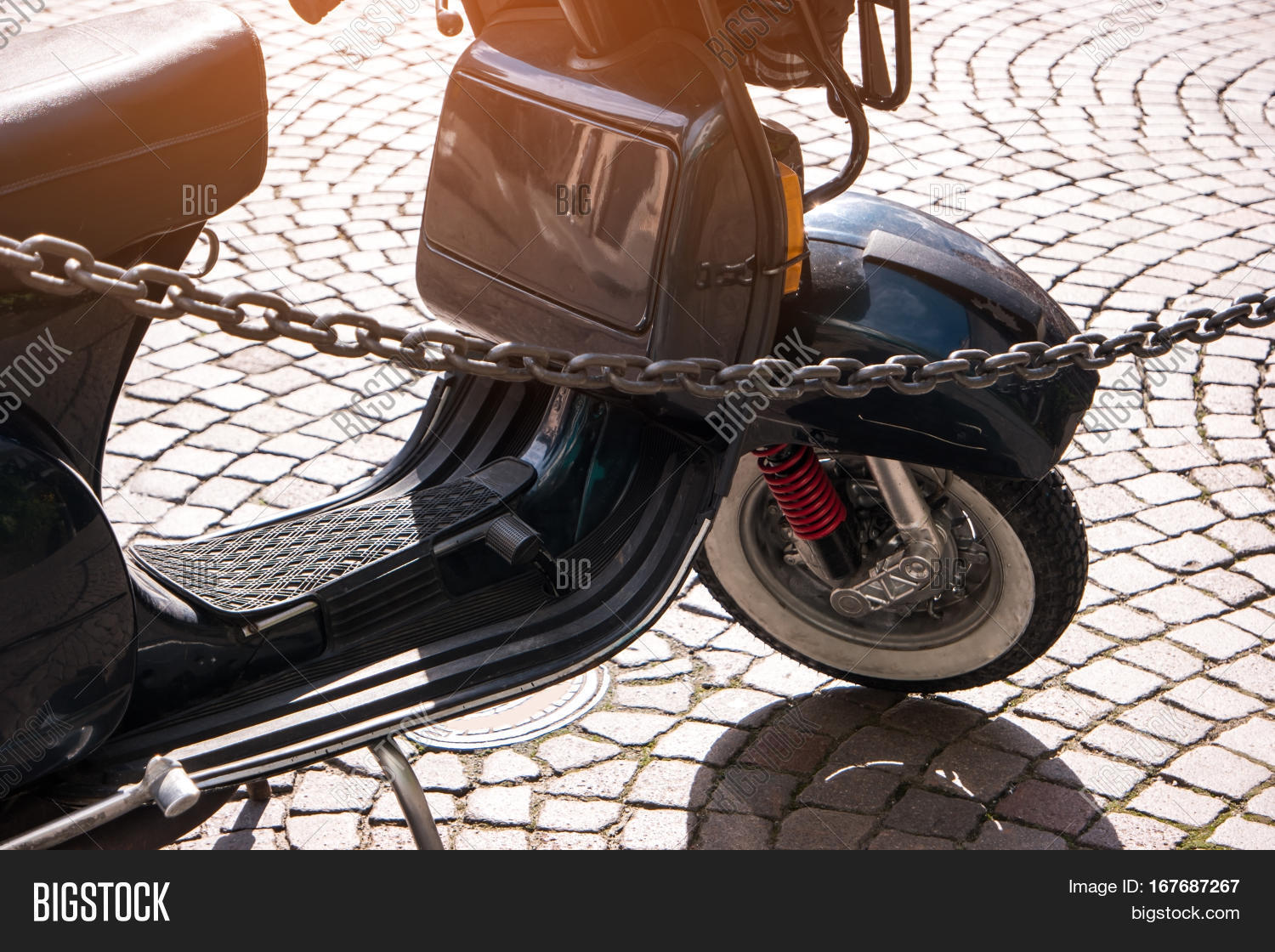 Classic Motor Scooter Image & Photo (Free Trial) | Bigstock
