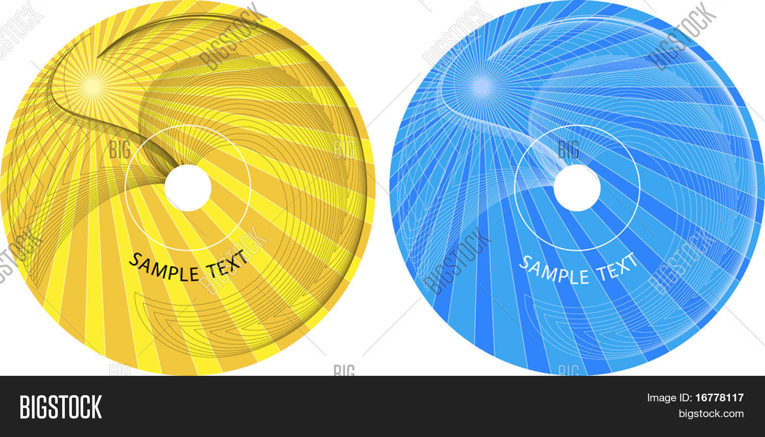 CD - DVD Label Design Vector & Photo (Free Trial) | Bigstock