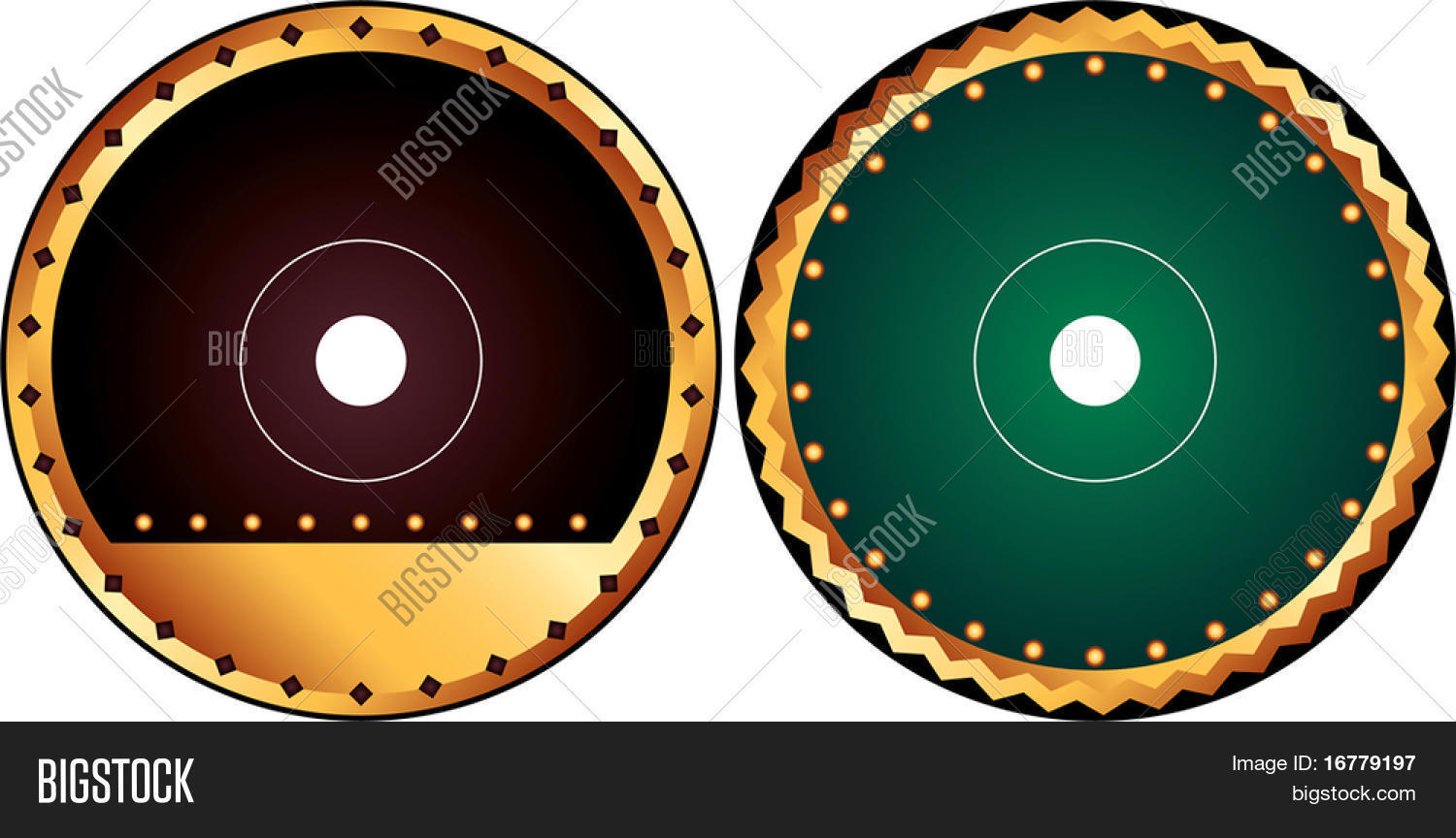 CD - DVD Label Design Vector & Photo (Free Trial) | Bigstock