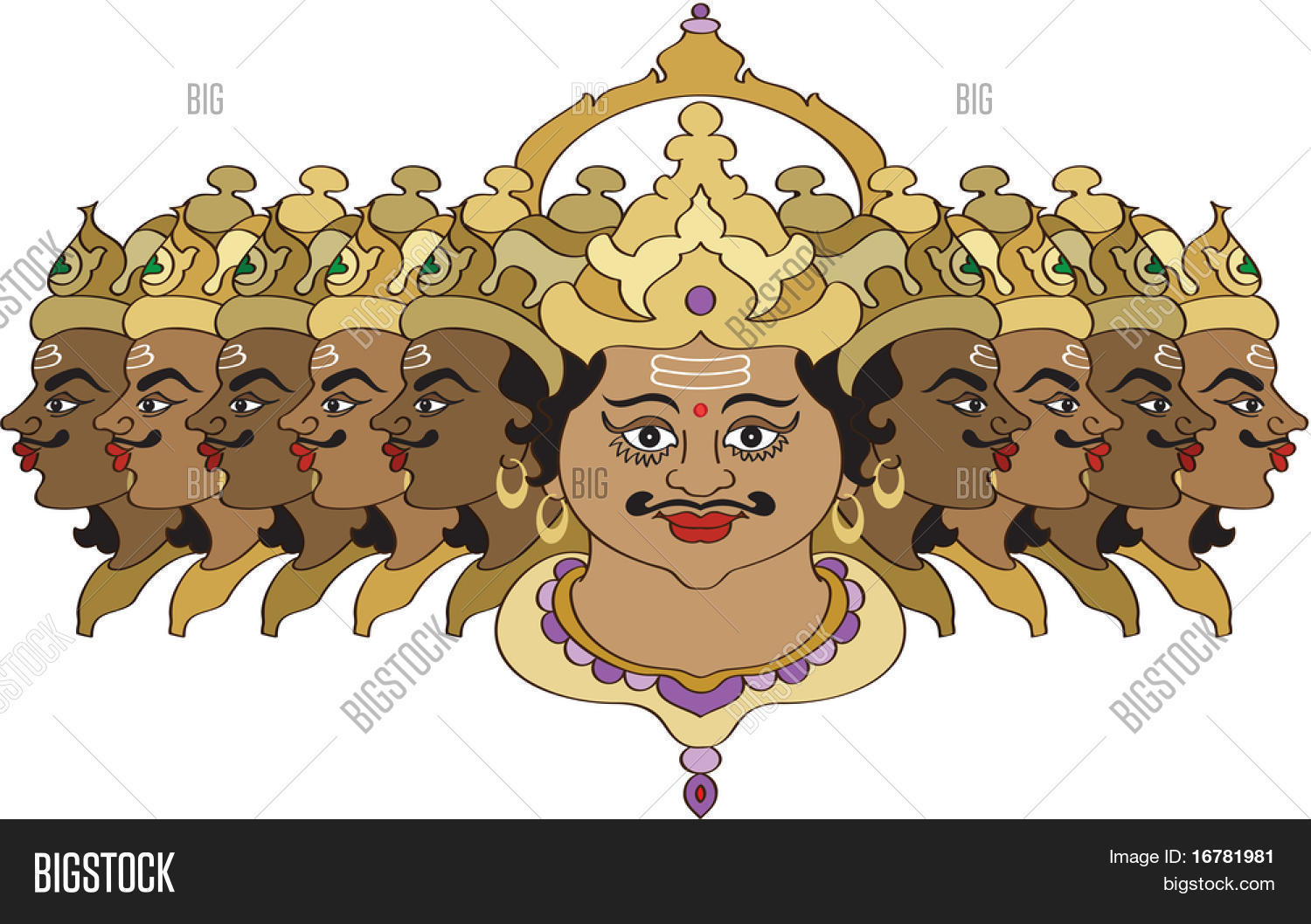 Ravana Image & Photo (Free Trial) | Bigstock