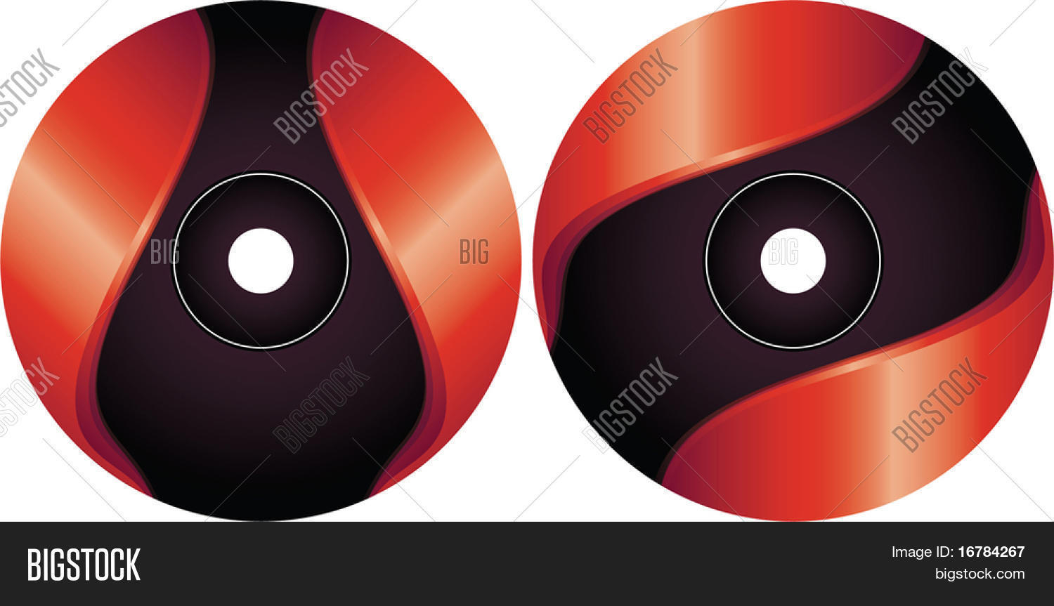 CD - DVD Label Design Vector & Photo (Free Trial) | Bigstock