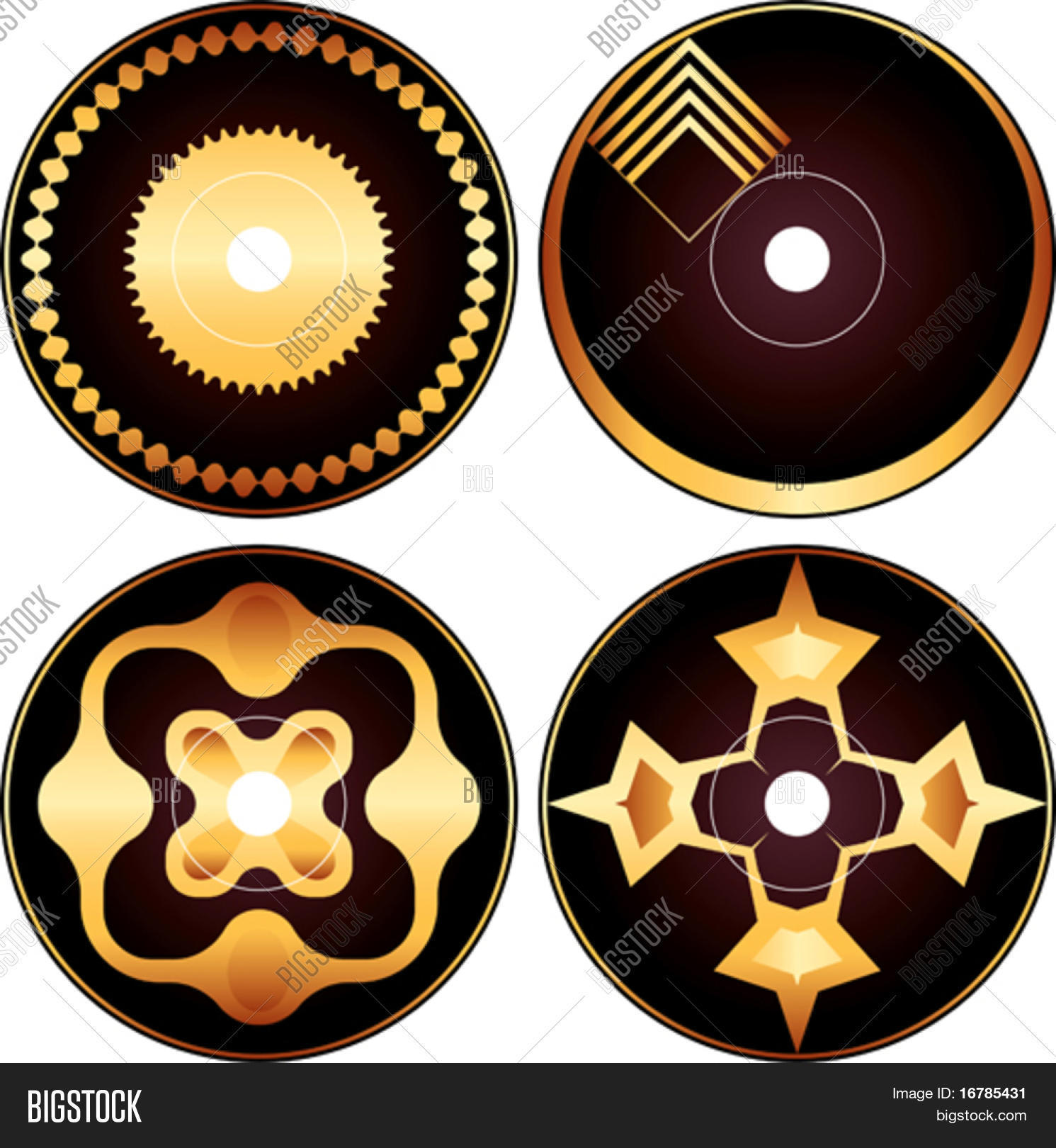 CD - DVD Label Design Vector & Photo (Free Trial) | Bigstock