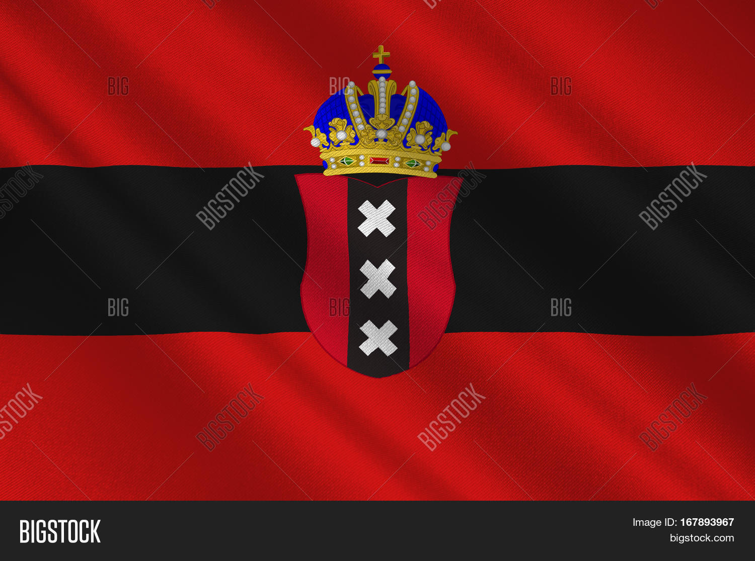 Flag Amsterdam Capital Image & Photo (Free Trial) | Bigstock