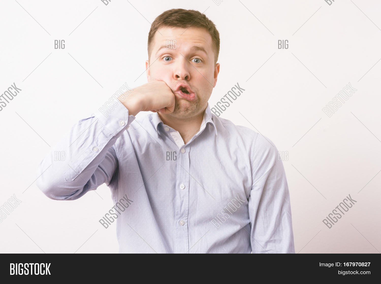 Young Man Hits His Image & Photo (Free Trial) | Bigstock