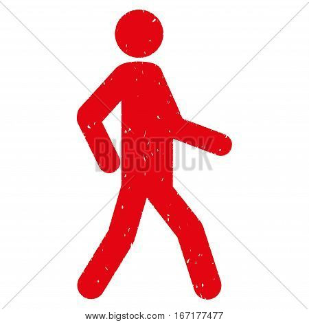 Walking Man Grainy Vector & Photo (Free Trial) | Bigstock