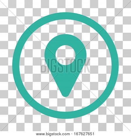 Map Marker Rounded Vector & Photo (Free Trial) | Bigstock