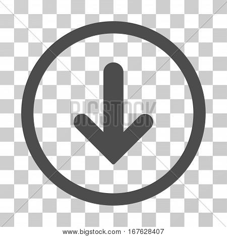 Arrow Down Rounded Vector & Photo (Free Trial) | Bigstock