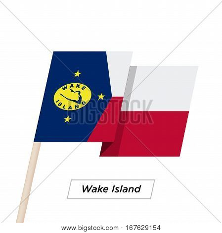 Wake Island Ribbon Vector & Photo (Free Trial) | Bigstock