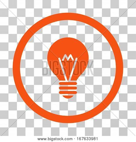 Hint Bulb Rounded Vector & Photo (Free Trial) | Bigstock
