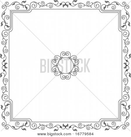 Delicate Border, Vector & Photo (Free Trial) | Bigstock